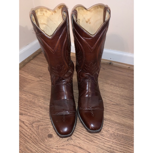 Dan Post | Shoes | Dan Post Style 6683 Cordovan Western Boots Sz 85 ...